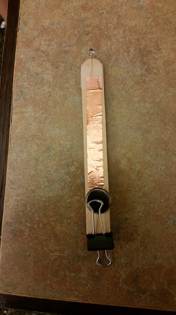 popsicle stick flashlight | The Loudest Librarian!